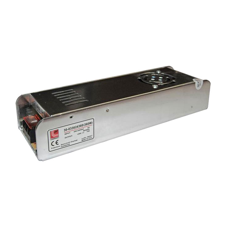 Transformator pentru iluminat LED, 24VDC, 360W, Lumen, 05-041/360